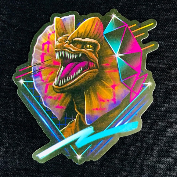 Wall Decor | Acid Spitter Neon Contrast 8s Vibes Sticker | Poshmark